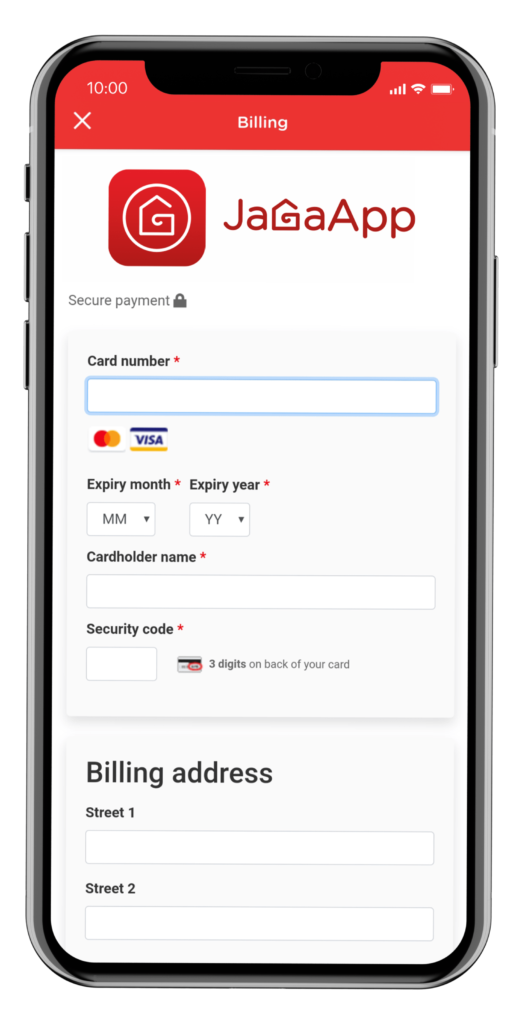 JaGaApp 2.0 Billing - JaGaSolution